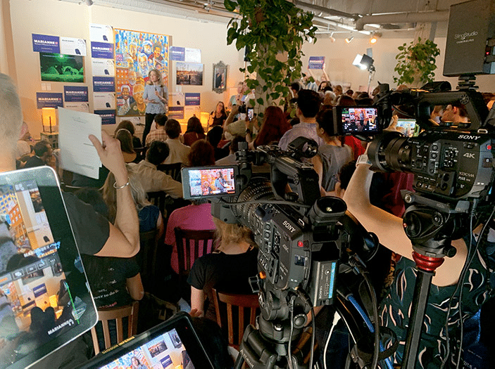 Case Study: Live Stream Presidential Campaign Event, San Francisco CA